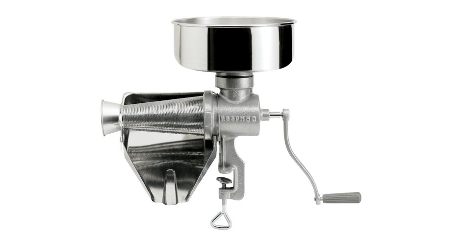 Storcator de rosii manual cu separator nr. 5 Reber, din inox | arhiva ...