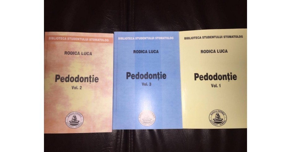 Pedodontie de Rodica Luca,editia Cerna 2003 | arhiva Okazii.ro