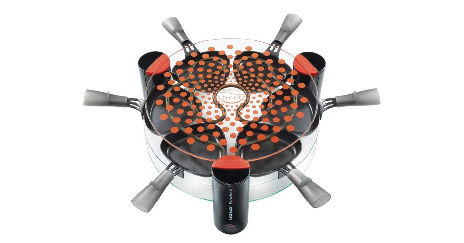 Aparat raclette 6 persoane, vitro-grill | arhiva Okazii.ro