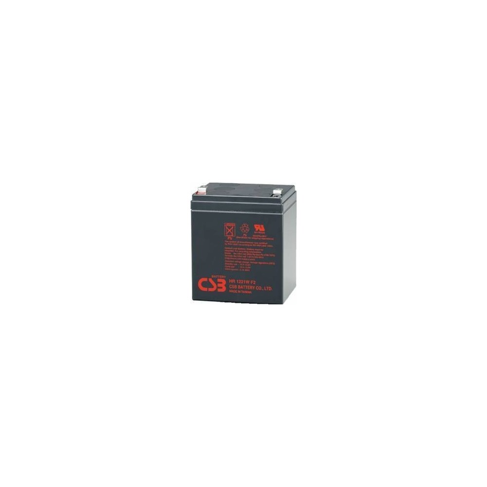 CSB Kit 8 Baterie reincarcabila CSB HR1221W F2x8, HR 1221W F2, 12V, 5 ...