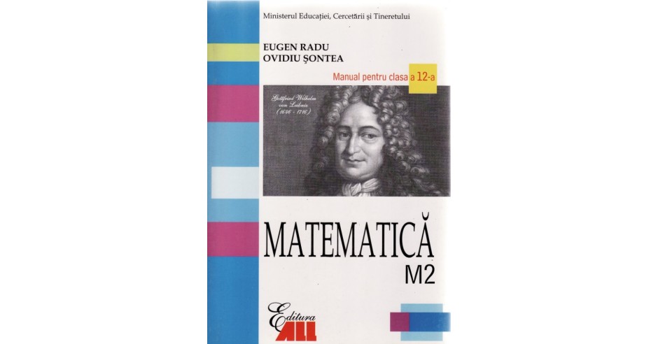 MATEMATICA. MANUAL PENTRU CLASA A XII A M2 de EUGEN RADU | arhiva Okazii.ro
