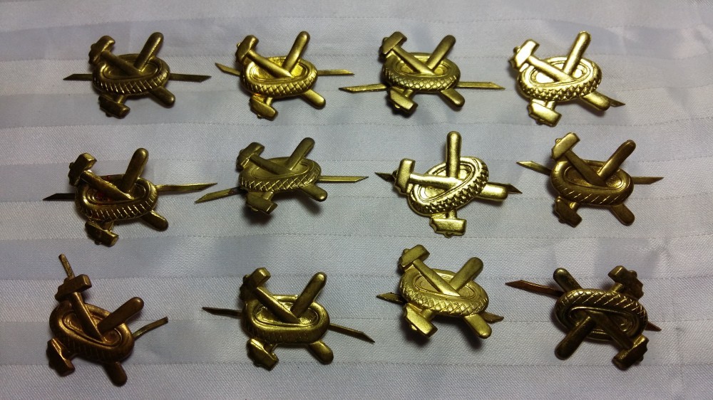 SEMNE DE ARMA - AUTO - INSEMNE MILITARE - LOT DE 12 BUCATI | arhiva ...