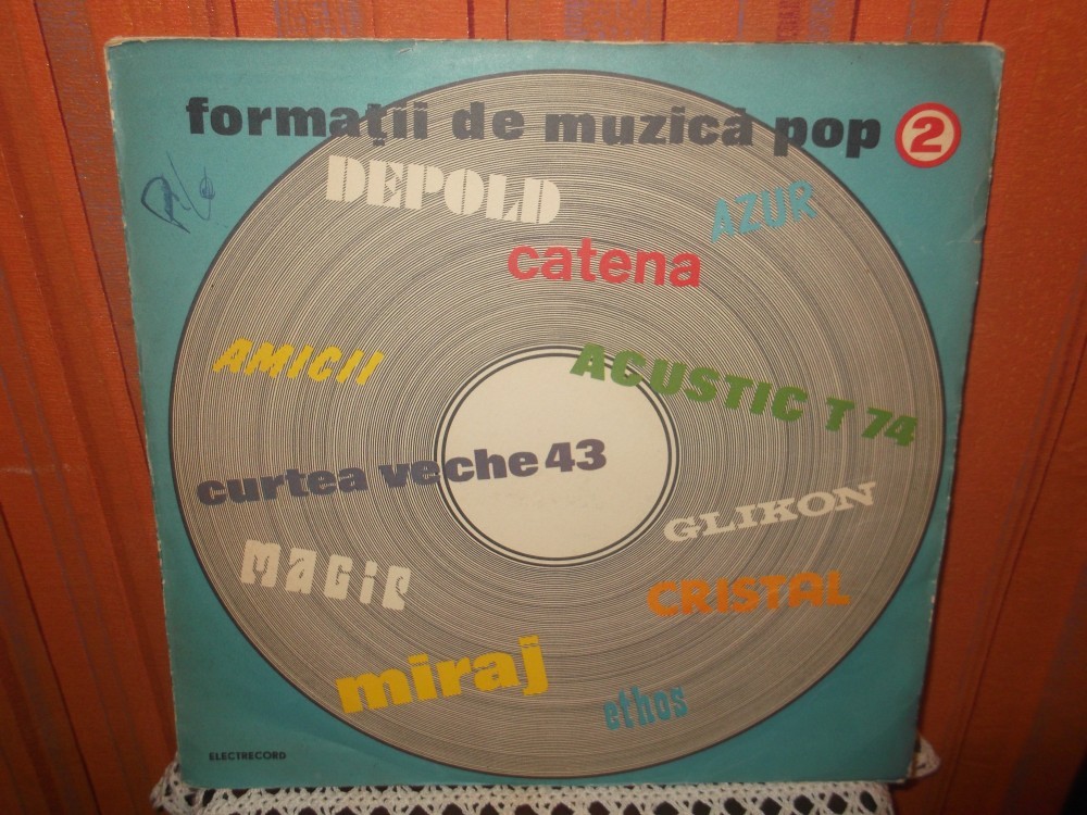 -Y- FORMATII DE MUZICA POP 2 - ( CITITI CU ATENTIE DESCRIEREA ! ) DISC ...