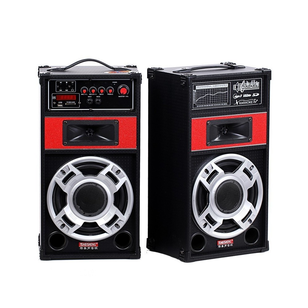 Boxe mari 100 wati active cu bluetooth statie incorporata 2 intrare ...