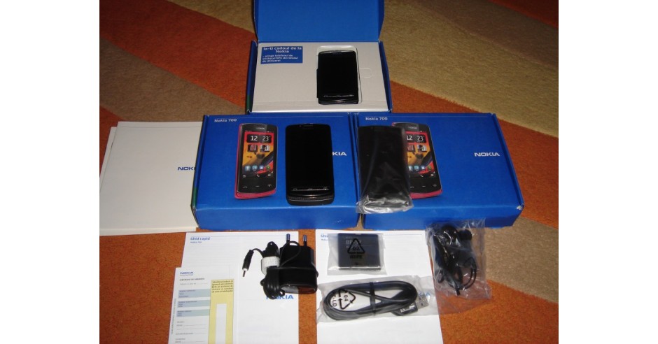 NOKIA 700 ORIGINAL 100% NOI LA CUTIE - 189 LEI !!! | arhiva Okazii.ro