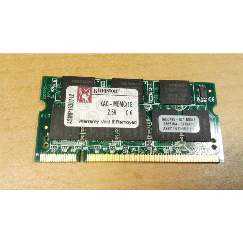 Memorie Laptop Kingston Sodimm DDR1 1 GB 333 Mhz | arhiva Okazii.ro