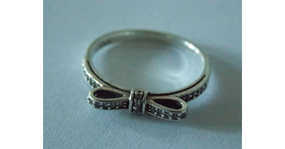 Inel argint Pandora autentic 190906CZ | arhiva Okazii.ro