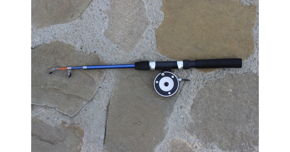 Lanseta cu mulineta pescuit la copca ( kit economic ) Compozit ...