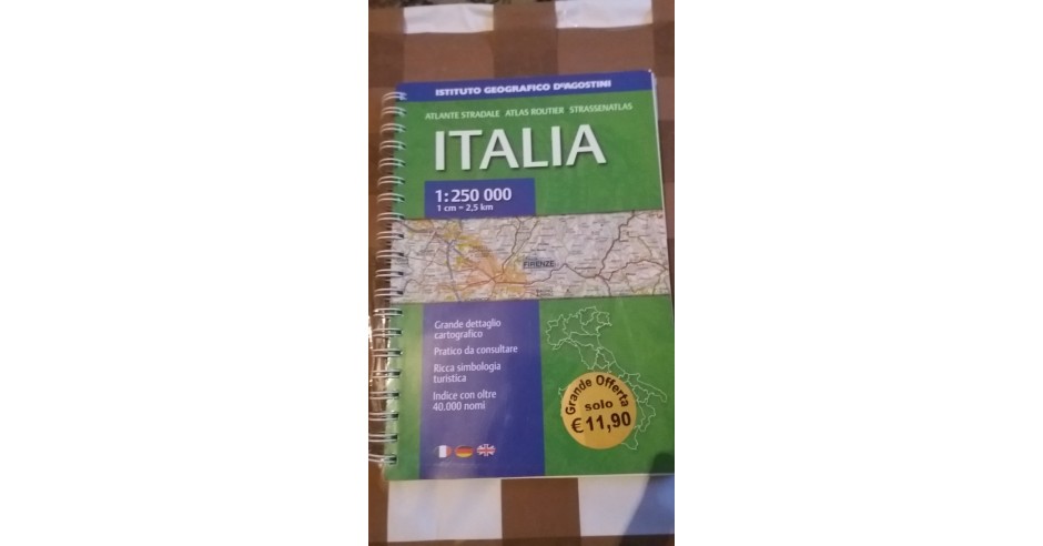 Atlas rutier - Italia - 1:250000 | arhiva Okazii.ro