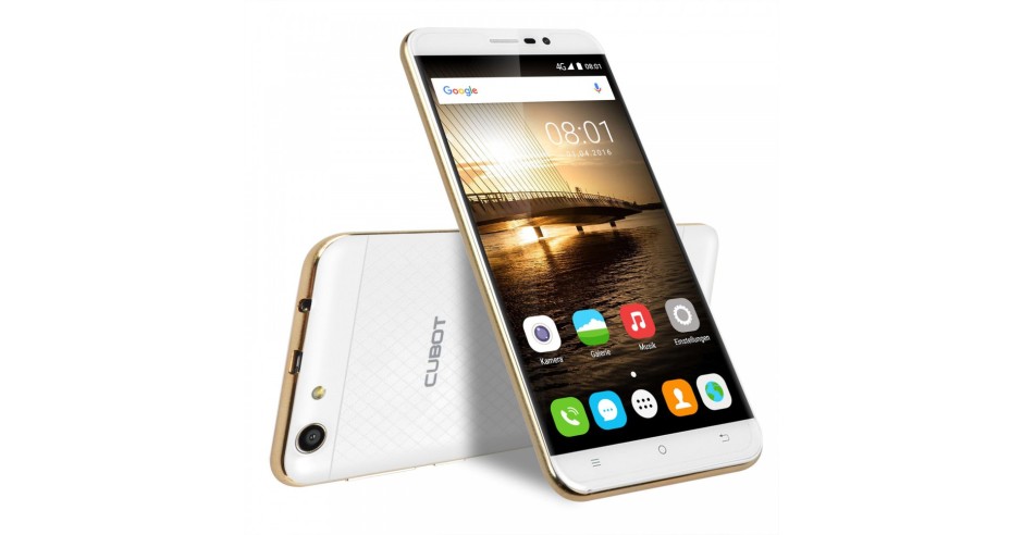 Smartphone Cubot Dinosaur Alb/Auriu,5.5inch HD,Quade-Core 64bit,3Gb ...