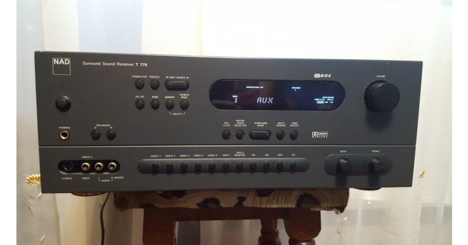 Amplificator Audio Statie Audio Amplituner Receiver NAD T 770 | arhiva ...