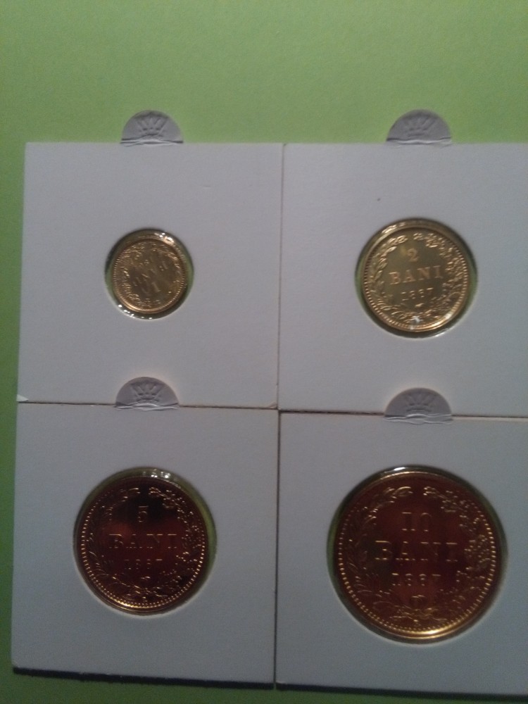 2007.04.25 - Replica dupa PRIMELE MONEDE ROMANE?TI EMISE IN 1867 ...