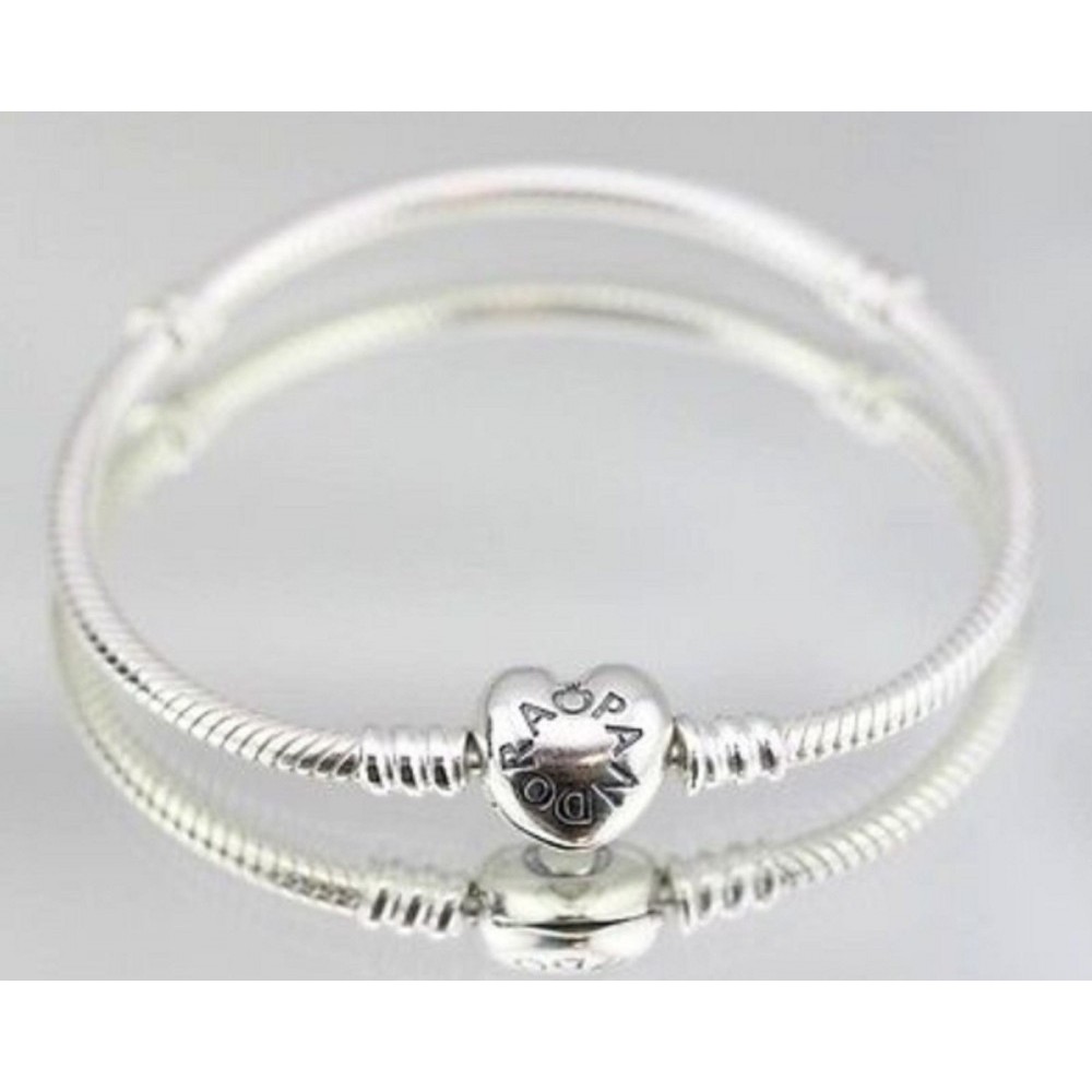 BRATARA logo PANDORA 17 CM - PLACATE CU ARGINT | arhiva Okazii.ro