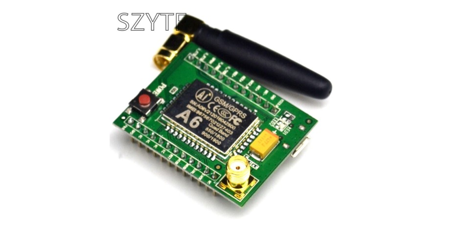 modul shield gps gsm gprs a6 sms cartela sim arduino cu antena | arhiva ...