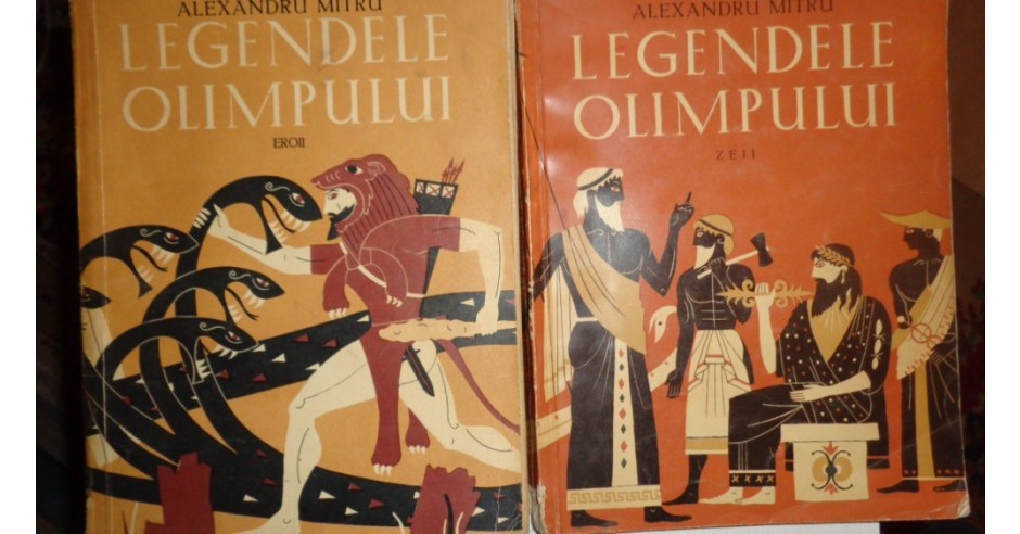 LEGENDELE OLIMPULUI / ILUSTRATII C.CONDACCI / AN 1960/556PAG= AL. MITRU | arhiva Okazii.ro