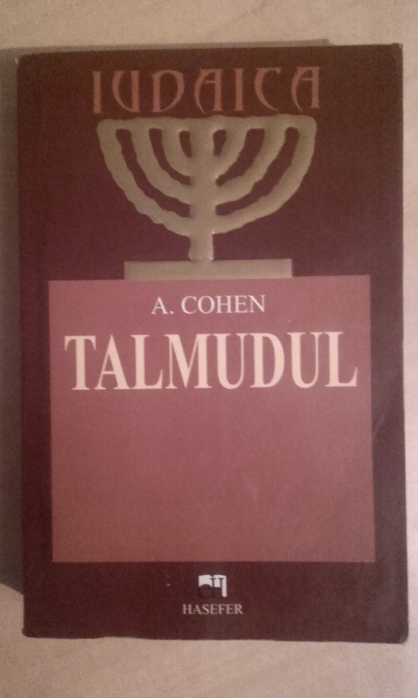 Talmudul - A. COHEN | arhiva Okazii.ro