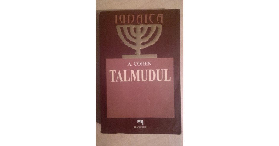 Talmudul - A. COHEN | arhiva Okazii.ro