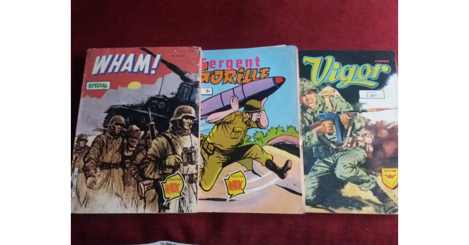 LOT 7 CARTI BENZI DESENATE LIMBA FRANCEZA | arhiva Okazii.ro