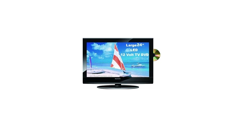 Televizor Tv auto LED FULL HD 60cm DVD ,USB -12v Auto Rulota Camion Tir ...