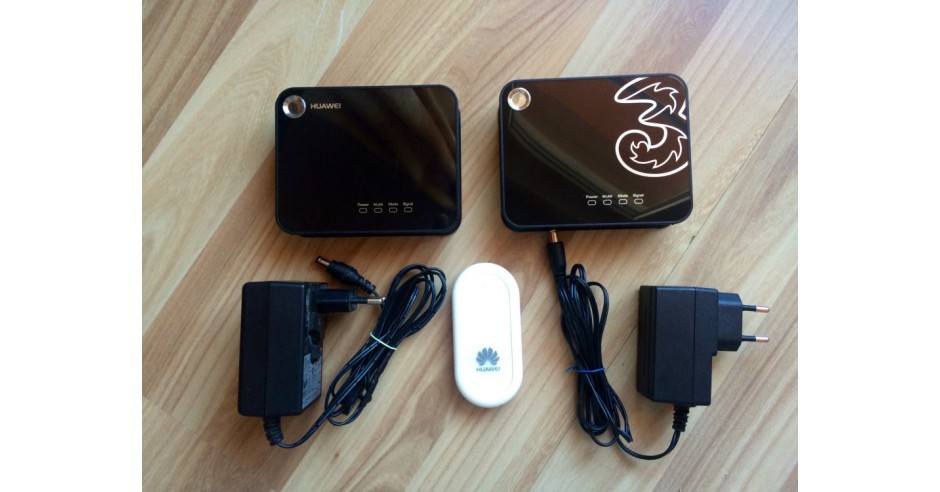 Router modem Huawei D100 (2 buc)+Huawei E220 -pachet 3 bucati | arhiva ...