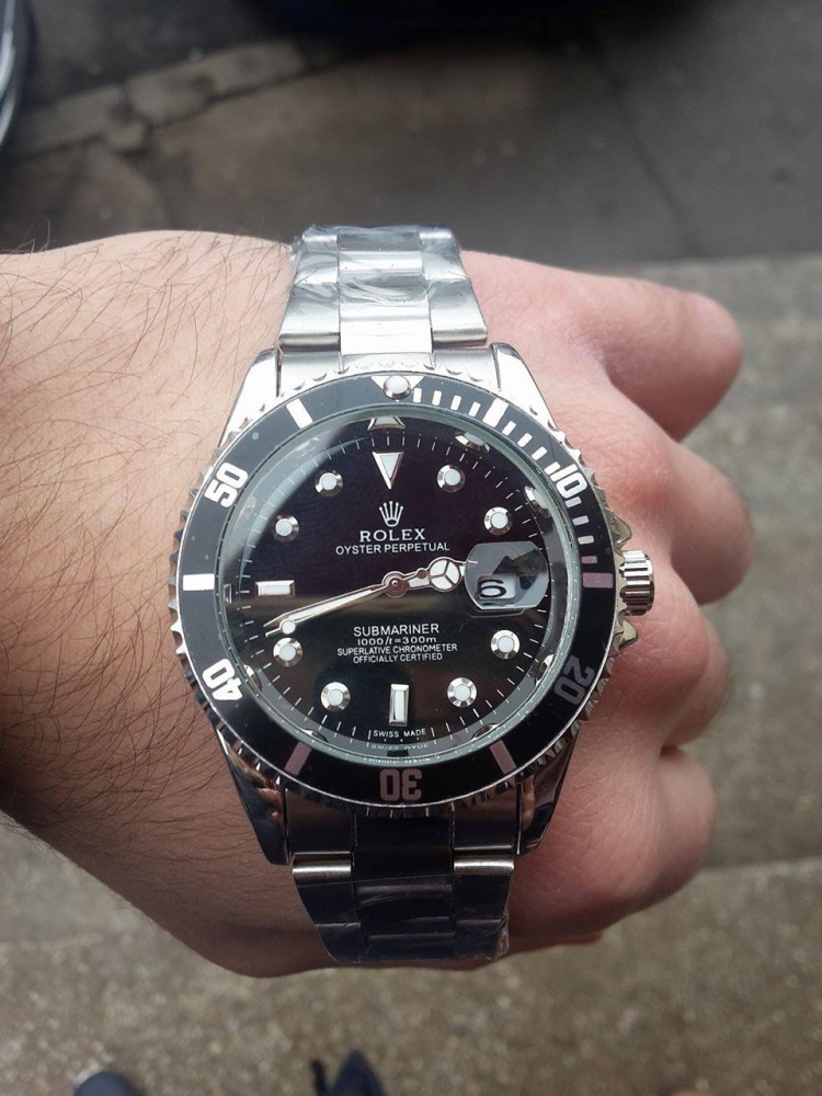 Ceas barbatesc Rolex Submariner NOU elegant metalic | arhiva Okazii.ro