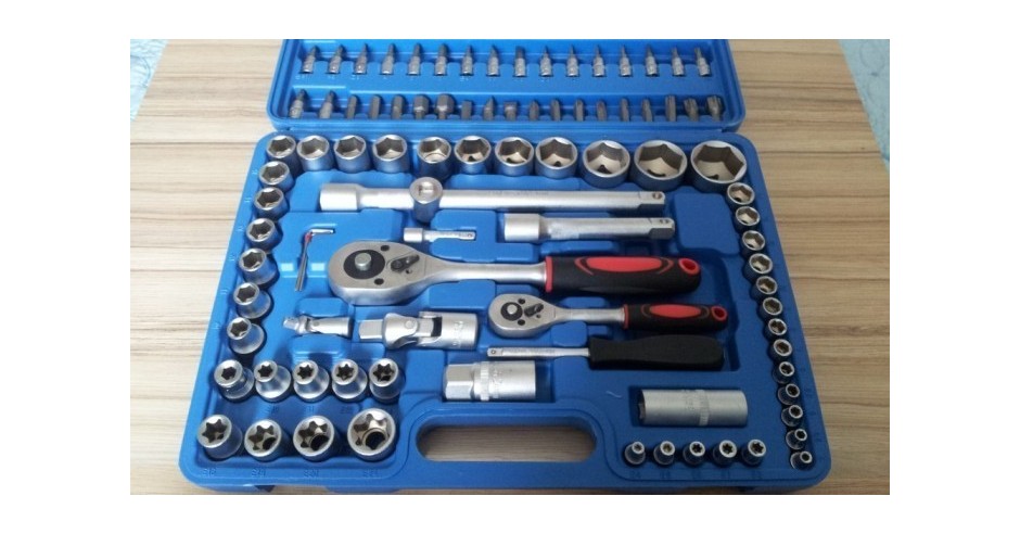 Trusa scule auto 108 piese,truse chei tubulare ch.-vanadium 108piese ...