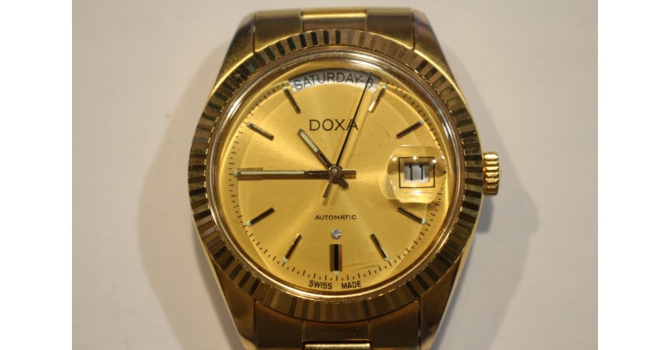 CEAS DE MANA BARBATESC, MARCA DOXA, AUTOMATIC, SWISS MADE, D=3.7CM ...