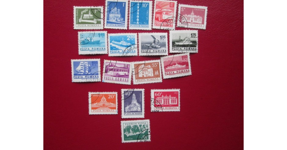 TIMBRE ROMANIA LOT STAMPILAT | Okazii.ro