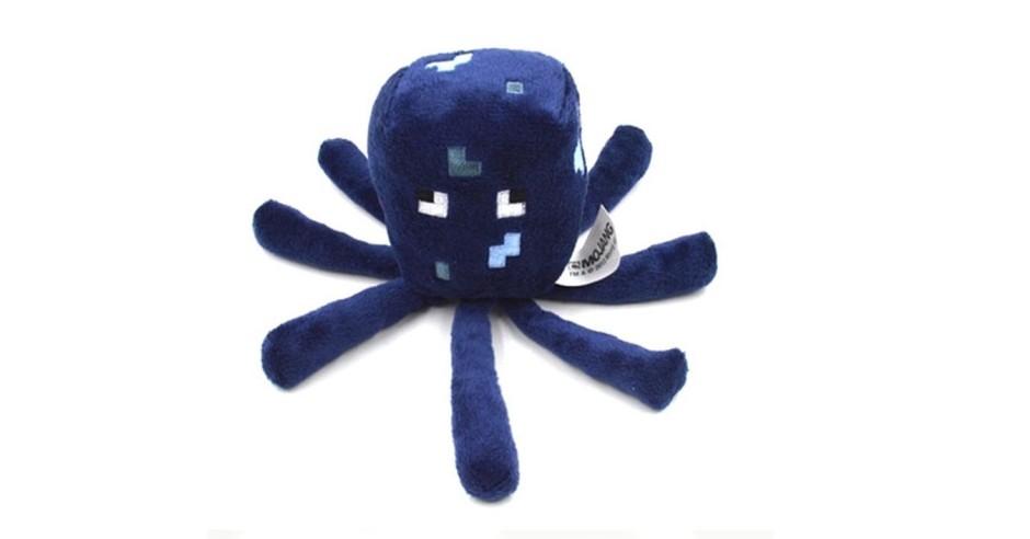 Minecraft plush pack ! Character: SQUID - 18 cm + Bratara CADOU ...