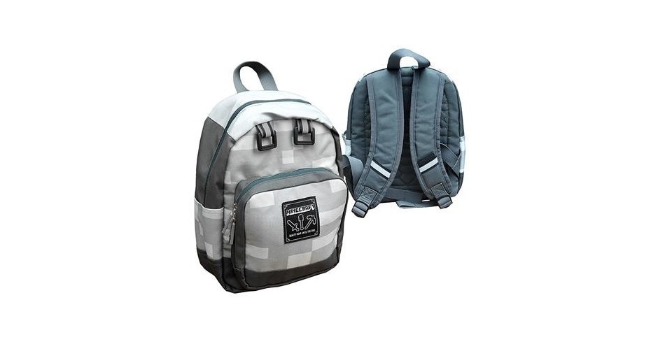 Rucsac Minecraft Grey Backpack | arhiva Okazii.ro