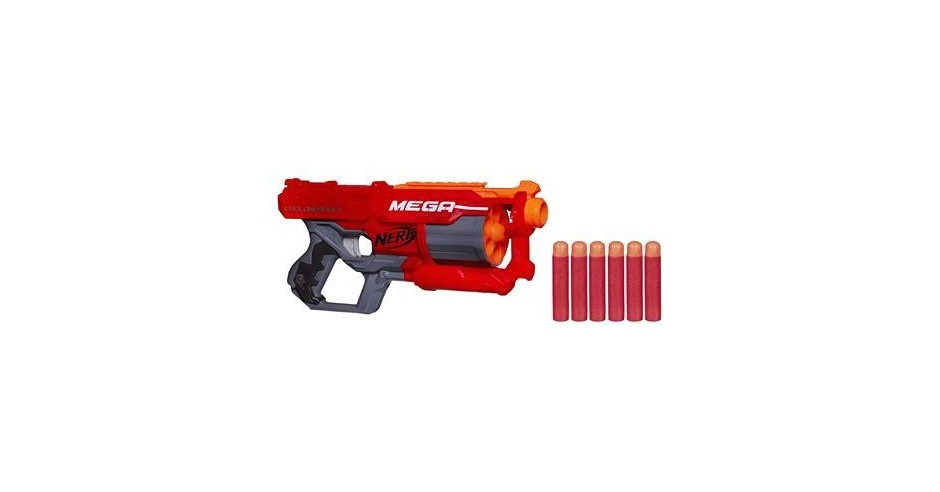 Pistol Nerf N-Strike Elite Mega Cyclone Shock Blaster | arhiva Okazii.ro