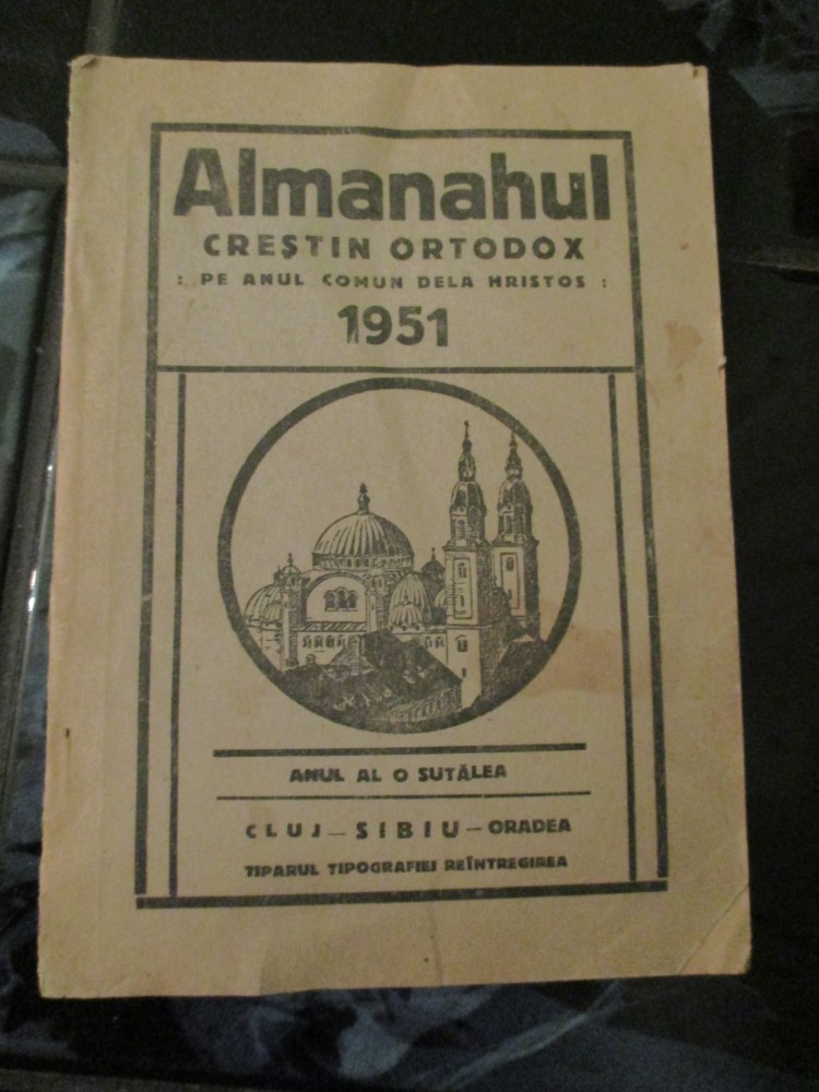 Almanahul Crestin Ortodox - 1951 | arhiva Okazii.ro
