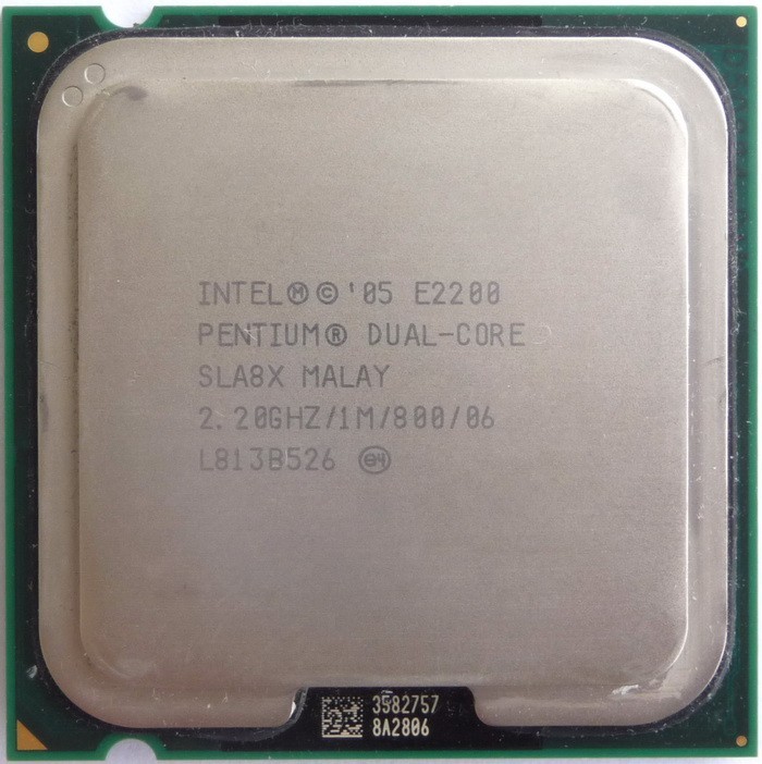 Procesor Intel Dual Core E2200 1M Cache 2.2 GHz 800 MHz FSB | arhiva ...