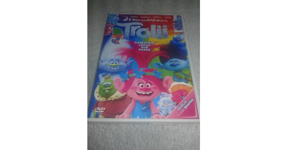 Trolii (Trolls) - DVD Desene Animate Dublat Romana DreamWorks, Filme ...
