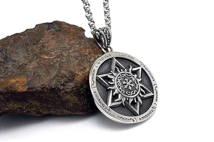 Pandantiv Steaua lui David (Scutul lui David) INOX - cod PND050b ...