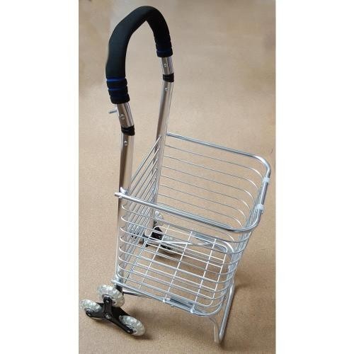 Carut de piata metalic cu 6 roti, pliabil care urca scarile | arhiva ...