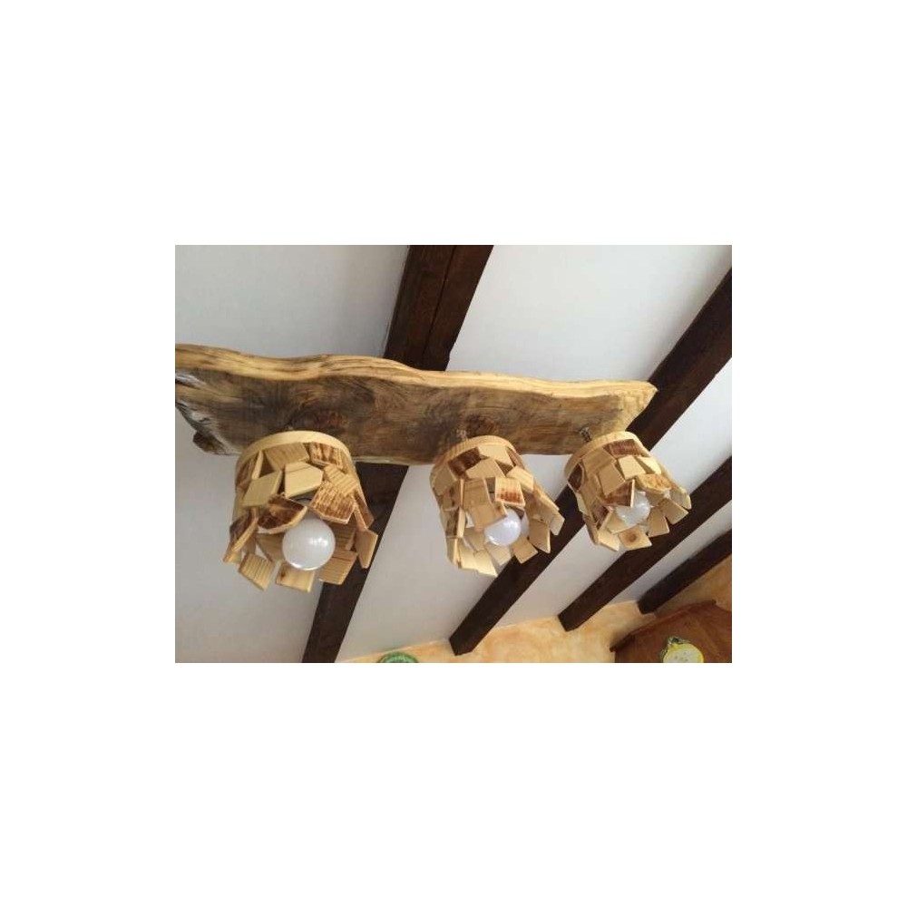 Lustra lemn rustica | arhiva Okazii.ro