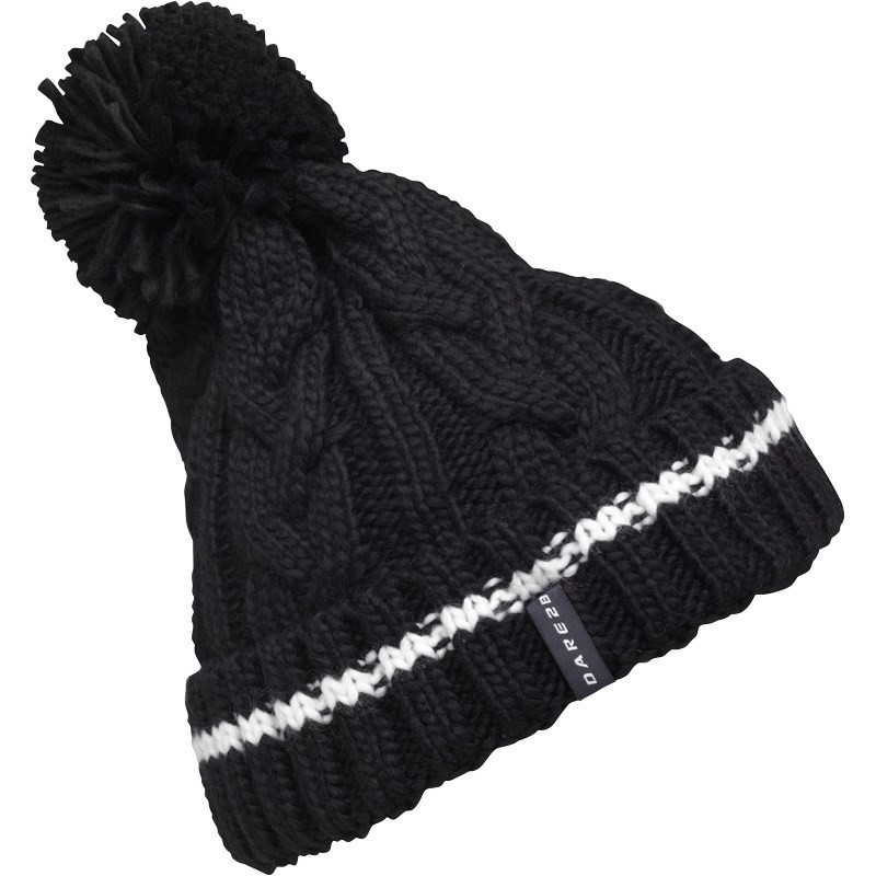 Caciula cu mot/ciucure Dare2b negru -produs orginal | arhiva Okazii.ro