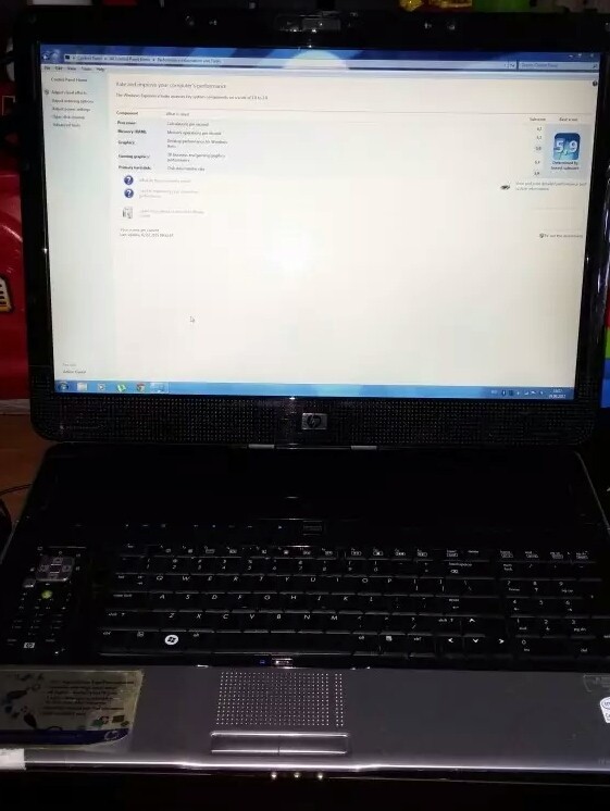 Laptop HP Pavilion HDX 9200 the Dragon ecran 20 inch plus geanta ...