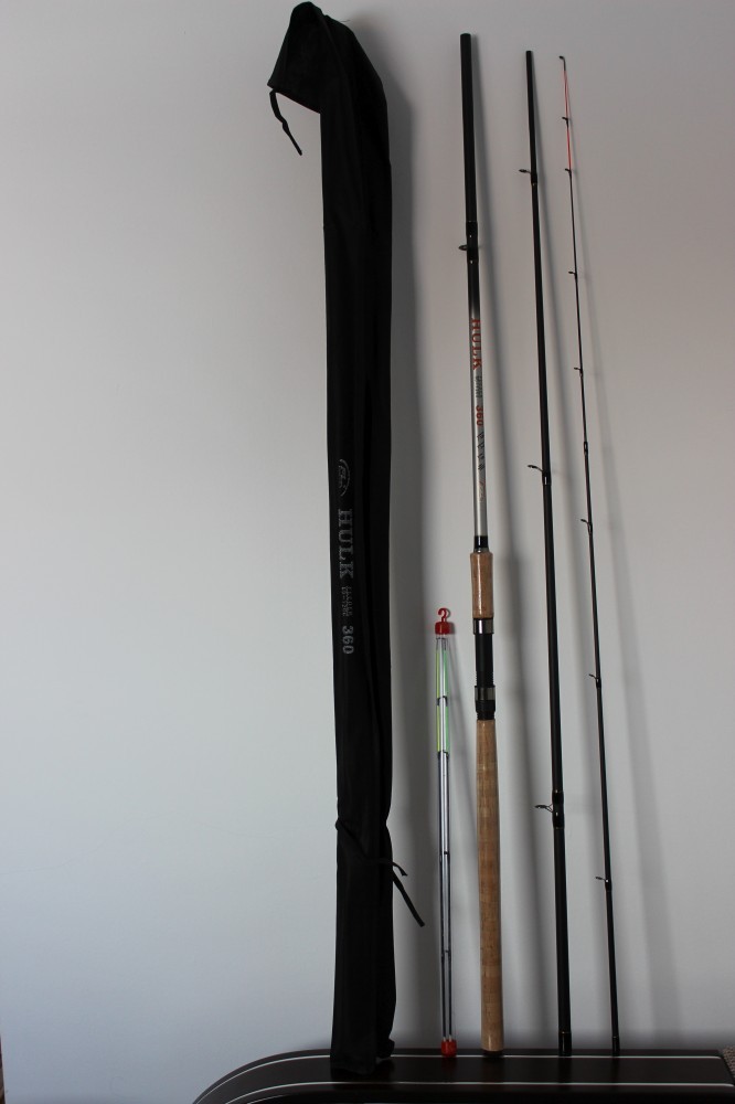Lanseta Feeder FL MIFINE HULK 3,9 Metri Material Carbon + 3 Varfuri ...