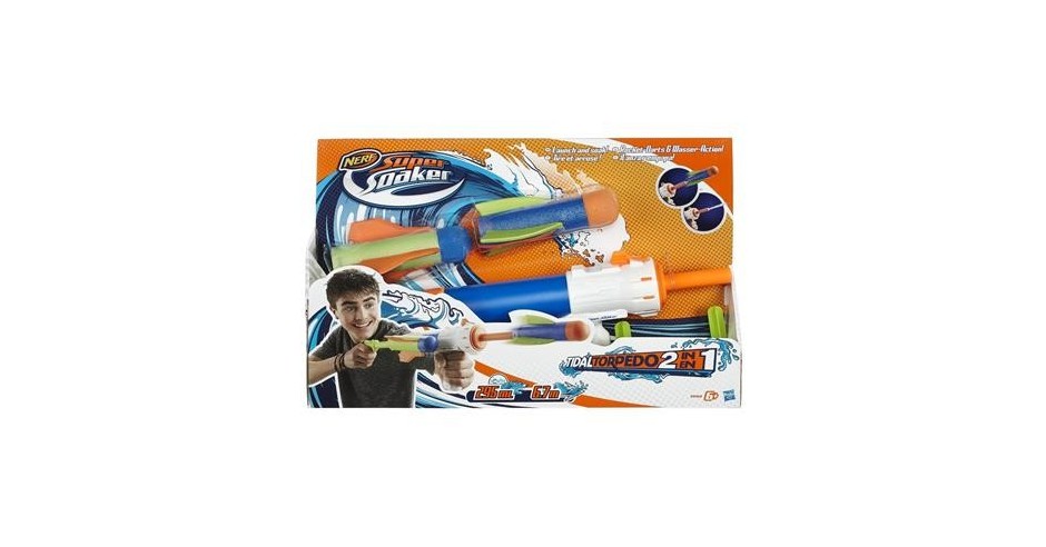 Pusca Nerf 2-In-1 Super Soaker Tidal Torpedo Blaster | arhiva Okazii.ro