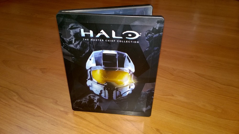 Vand carcasa metal - Halo The Master Chief Collection Steelbook , de ...