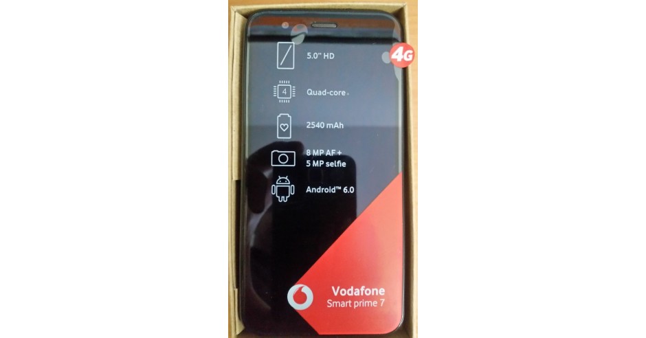 Telefon Vodafone Smart Prime 7 VFD 600 8GB 4G Black | arhiva Okazii.ro