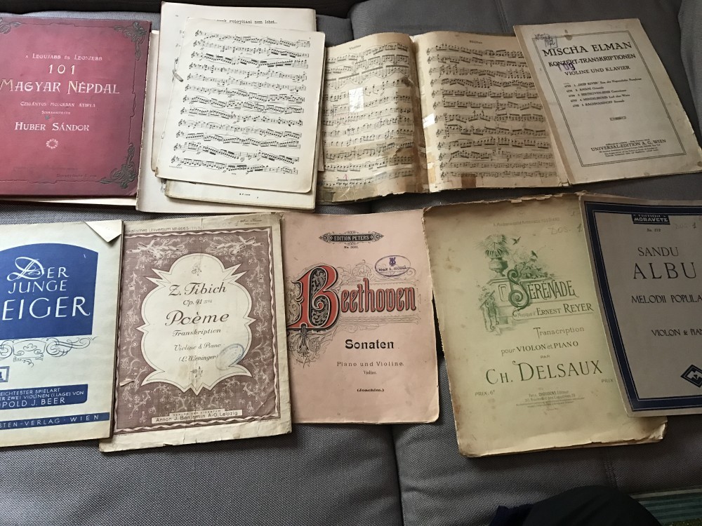 Partituri muzica( vechi) | arhiva Okazii.ro