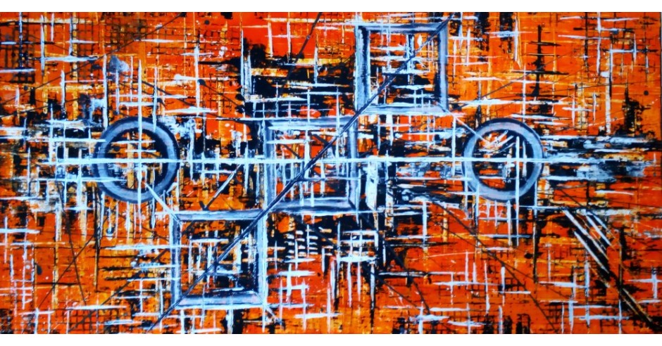 Pictura abstracta lucrari originale unicat | arhiva Okazii.ro