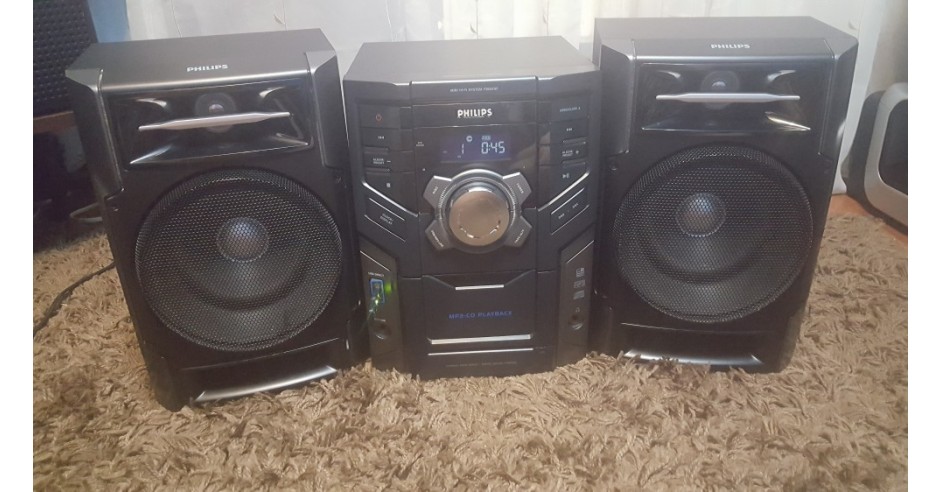 Combina Muzicala Philips FWM197/05 cu USB/Radio/CD MP3 /Auxiliar/CASETA ...