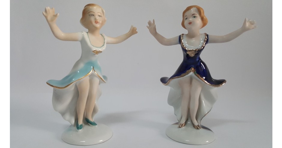 BIBELOURI VECHI PORTELAN - BALERINE (SET) | arhiva Okazii.ro