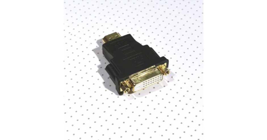 Adaptor DVI, mufa mama - HDMI, mufa tata, contacte aurite | arhiva ...
