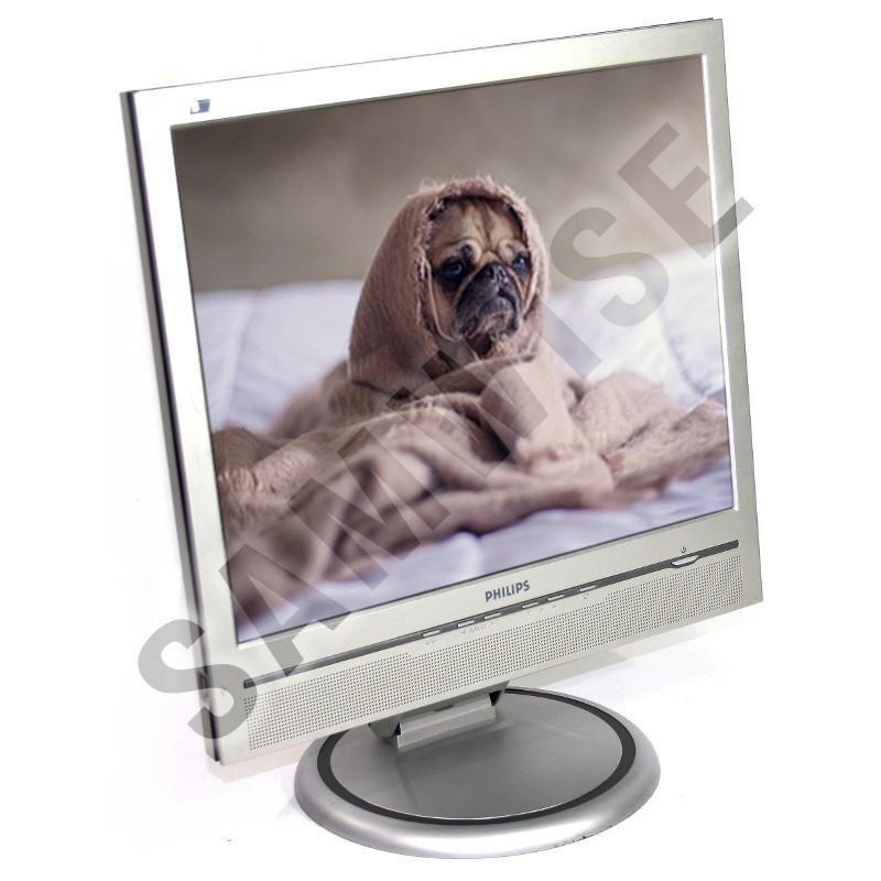 Monitor Grad A LCD Philips 17" 170B 1280x1024 8ms DVI VGA Cabluri ...