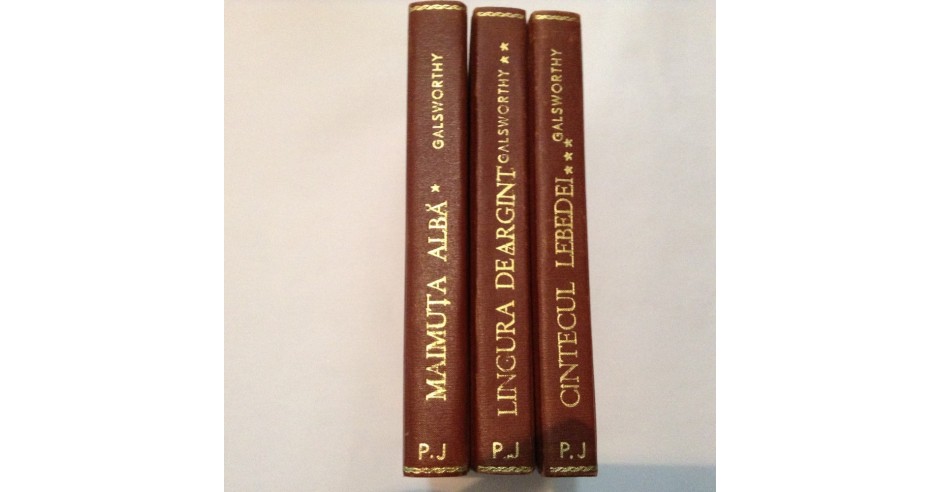 ,Galsworthy - LINGURA DE ARGINT ,MAIMUTA ALBA,CANTECUL LEBEDEI,LEGATE ...